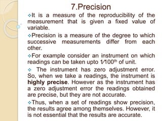 Characteristics of instruments | PPT