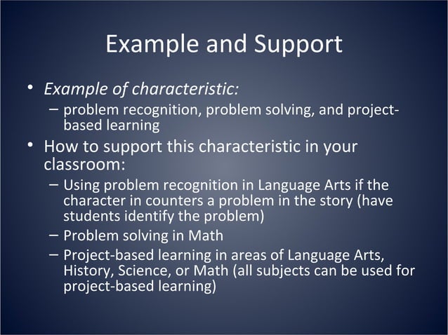 Characteristics of Intelligent Behavior | PPT