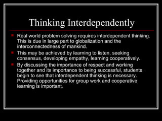 Characteristics of intelligent behavior | PPT