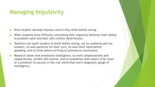 Characteristics of intelligent behavior | PPTX
