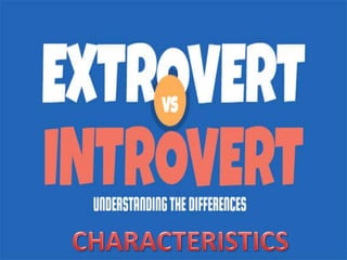 Introvert and Extrovert | PPTX