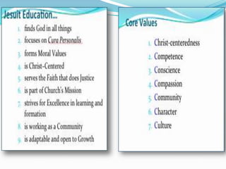 Characteristics of jesuit education june | PPTX