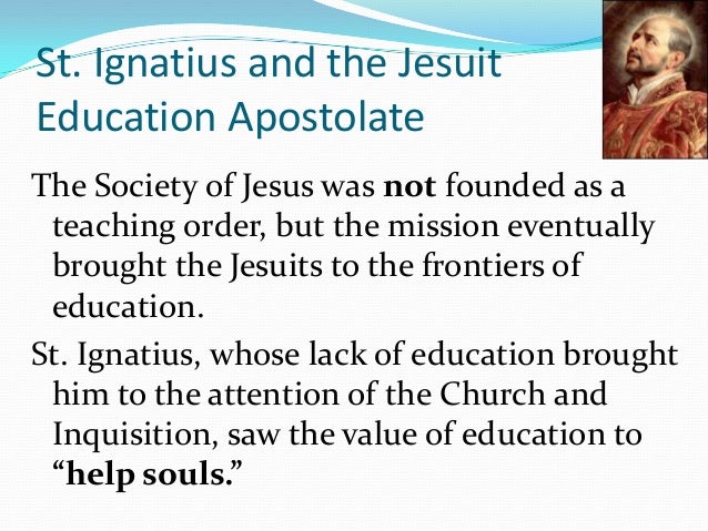 Characteristics Of Jesuit Education June