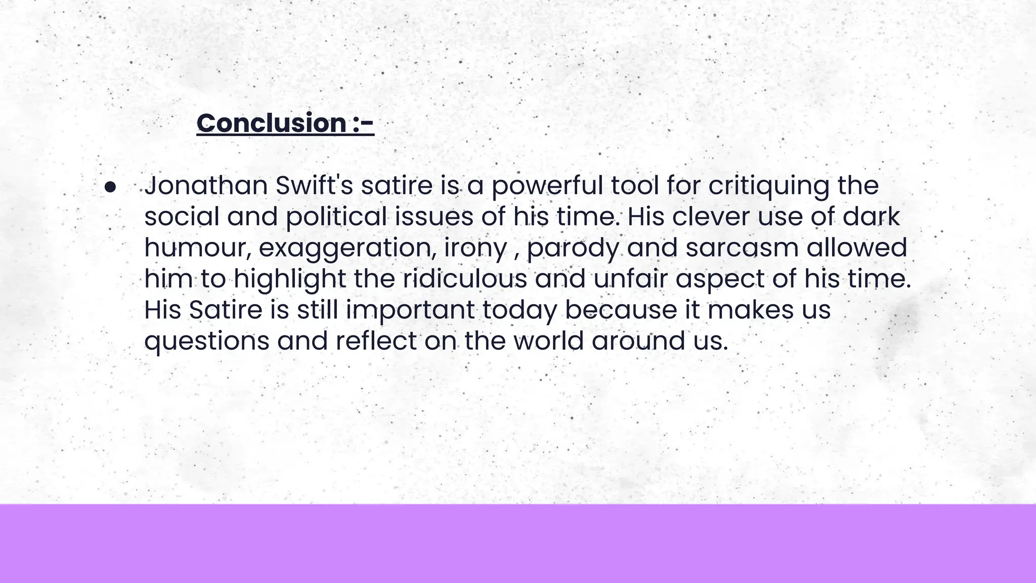 Characteristics of Jonathan Swift satire | PDF