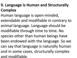 Characteristics of language.ppt