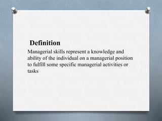 Characteristics Of Leader and Managerial Skills | PPTX