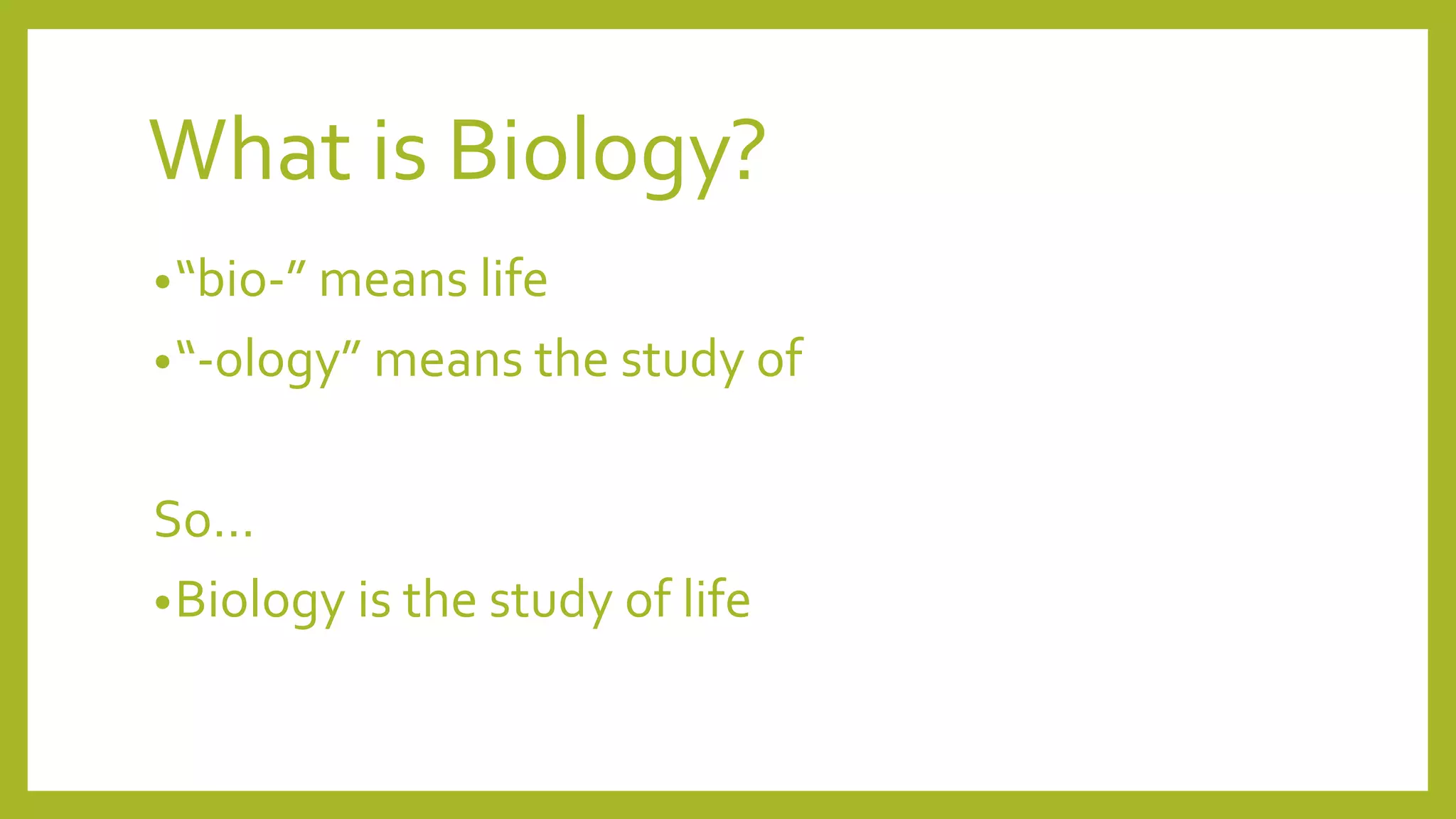 Characteristics of Life | PPTX