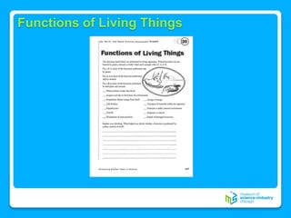 Characteristics of Life | PPT