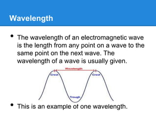 Characteristics of light | PPTX