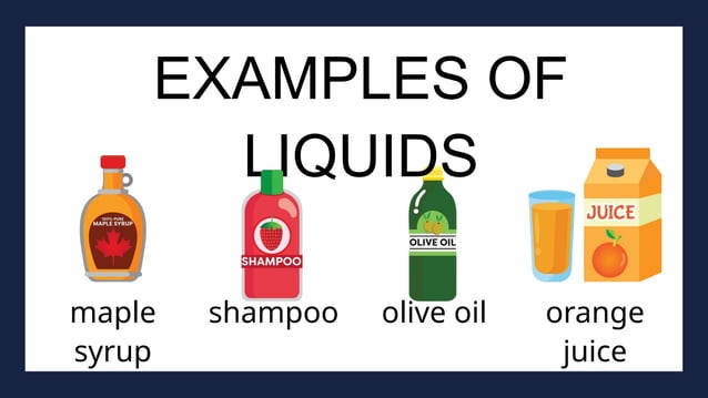 Characteristics of Liquids ppt science 3 | PPTX