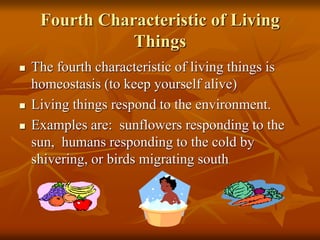 Characteristics_of_Living_Things presentation | PPT