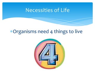 Characteristics of Living Things Notes | PPTX
