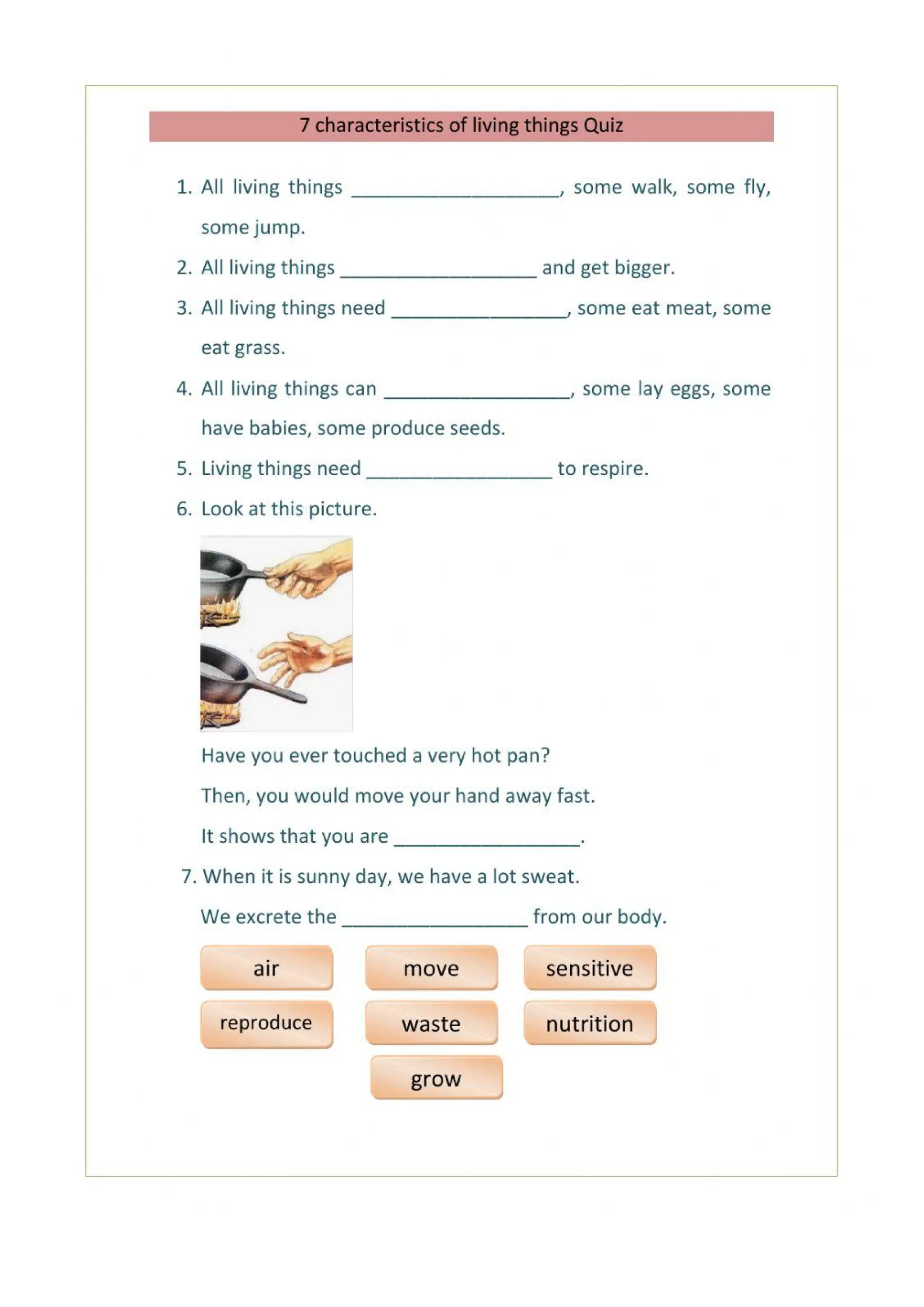 Characteristics of Living Things Worksheet.pdf