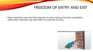 Characteristics of market structures | PPT