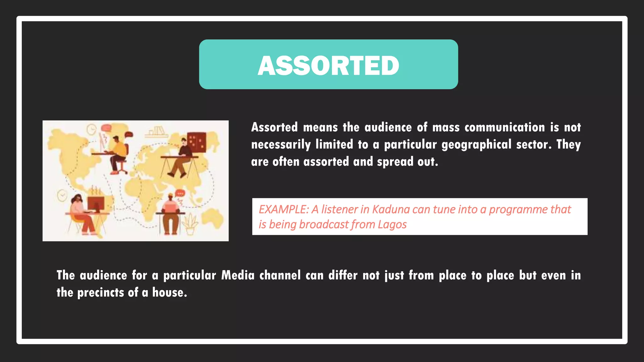 CHARACTERISTICS OF MASS COMMUNICATION SHAMBHAVI.pptx