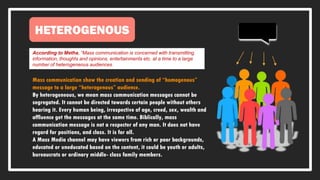 CHARACTERISTICS OF MASS COMMUNICATION SHAMBHAVI.pptx