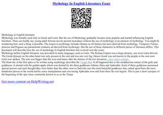 Middle English Writing