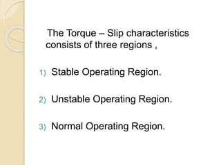 Characteristics of Motor | PPT