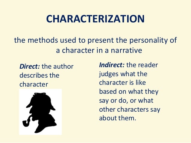 Characteristics of narration