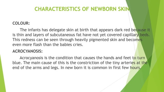 Characteristics of new normal newborn-1.pptx | Pregnancy | Reproductive ...