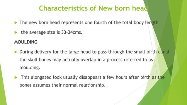 Characteristics of new normal newborn-1.pptx | Pregnancy | Reproductive ...