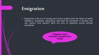 Characteristics of Population | PPTX