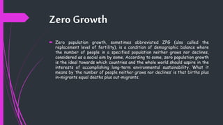 Characteristics of Population | PPTX