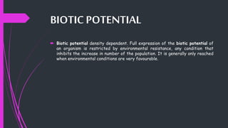 Characteristics of Population | PPTX