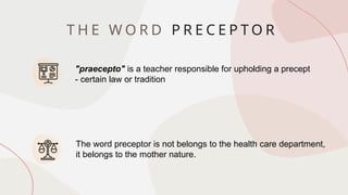 Characteristics of Preceptor.pptx.rn rm gowdham p | PPTX