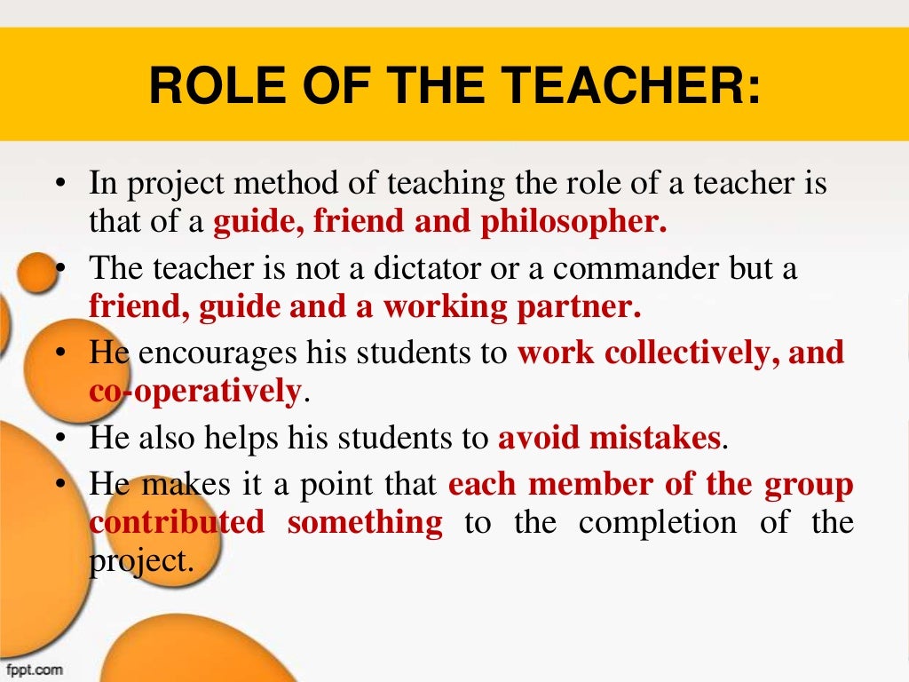 Project Method Of Teaching