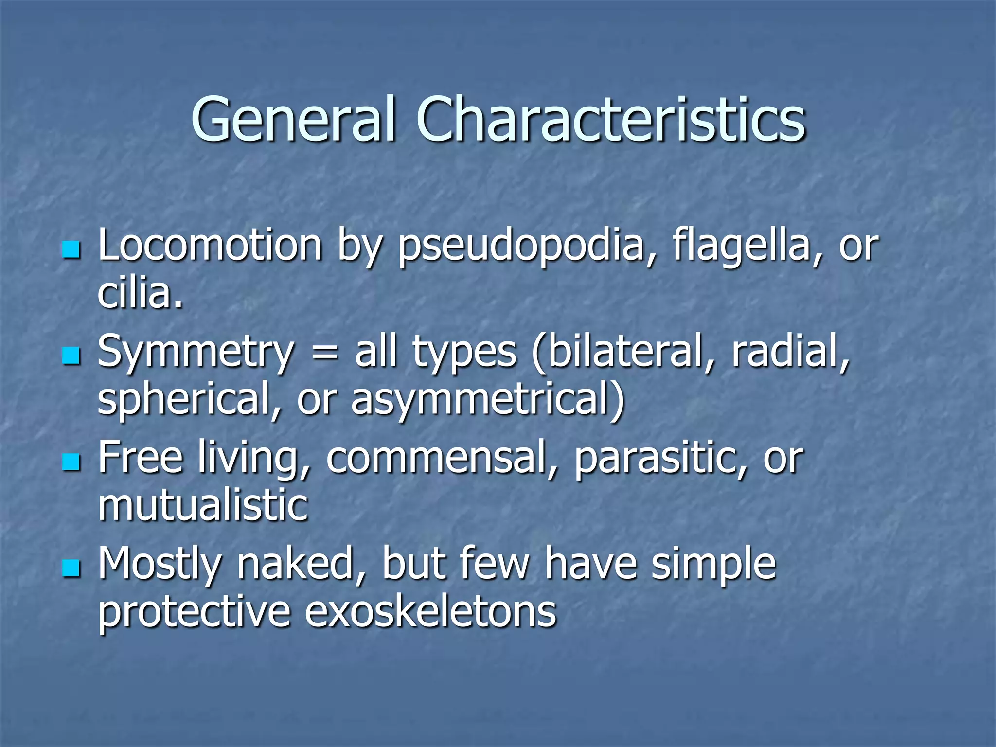 Characteristics of protozoa | PPT