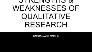 CHARACTERISTICS OF QUALITATIVE RESEARCH.pptx