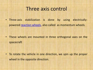 Characteristics of remote sensing satellites | PPTX