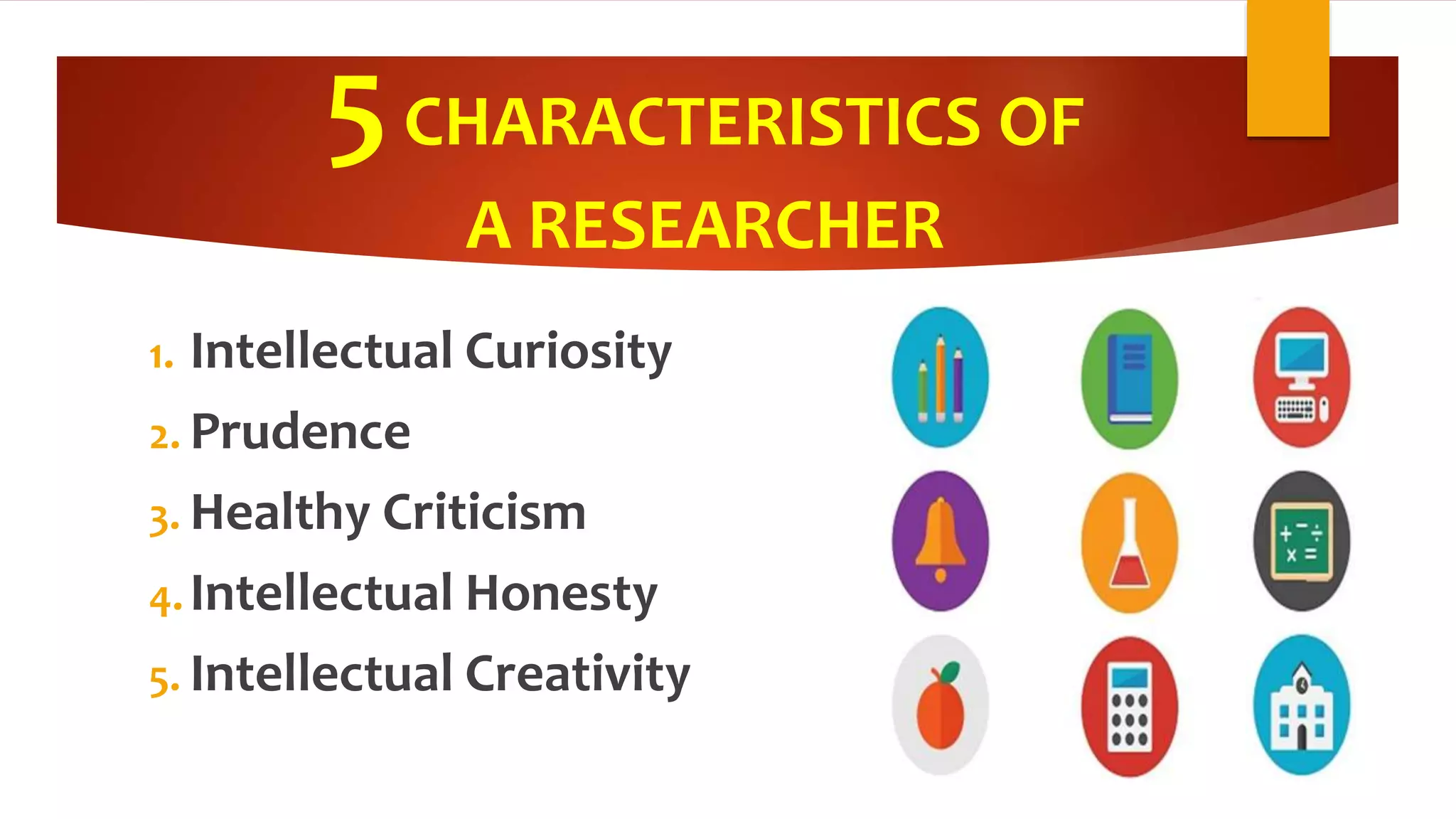 Characteristics of Research | PPTX