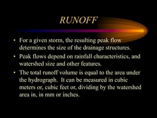 CHARACTERISTICS OF RUNOFF.ppt
