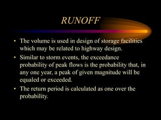 CHARACTERISTICS OF RUNOFF.ppt