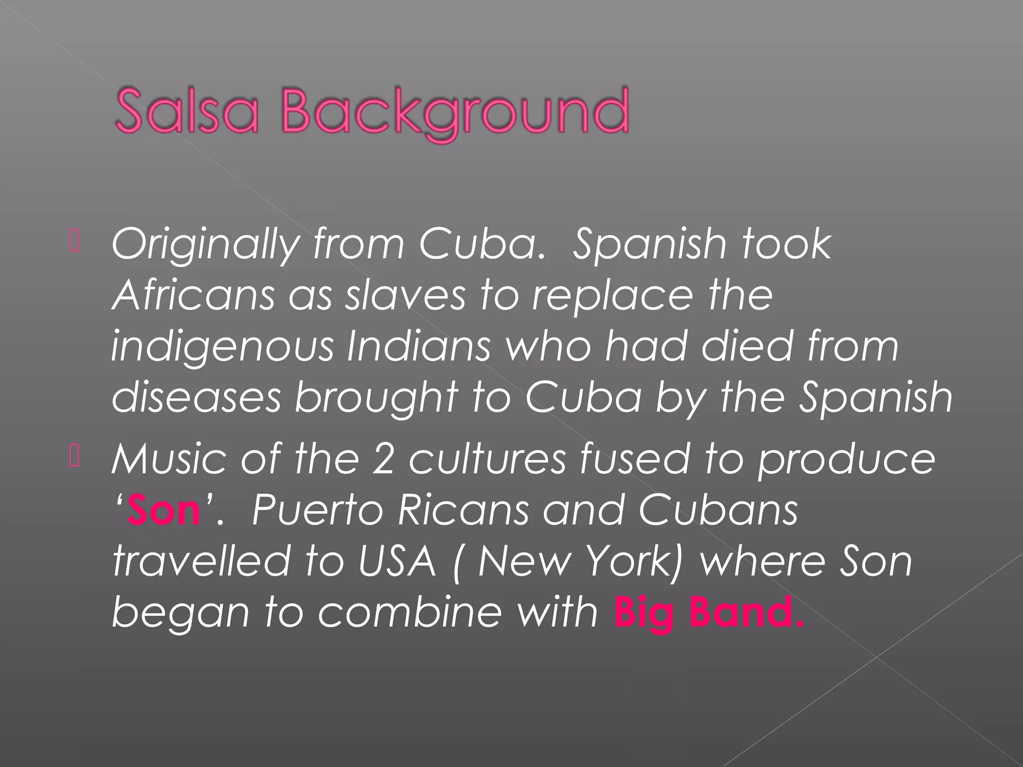 The Rhythm of Salsa | PPT