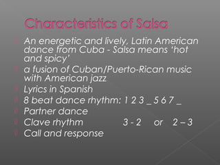 The Rhythm of Salsa | PPT