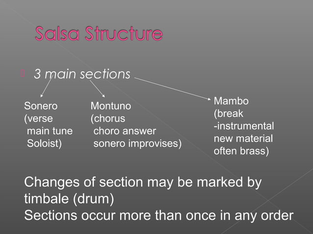 The Rhythm of Salsa | PPT