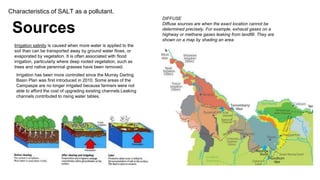 Characteristics of salt as a pollutant | PPT