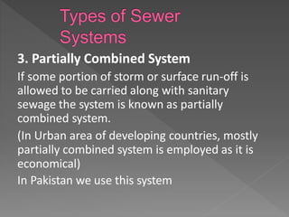 Characteristics of sewage& waste water collection | PPTX