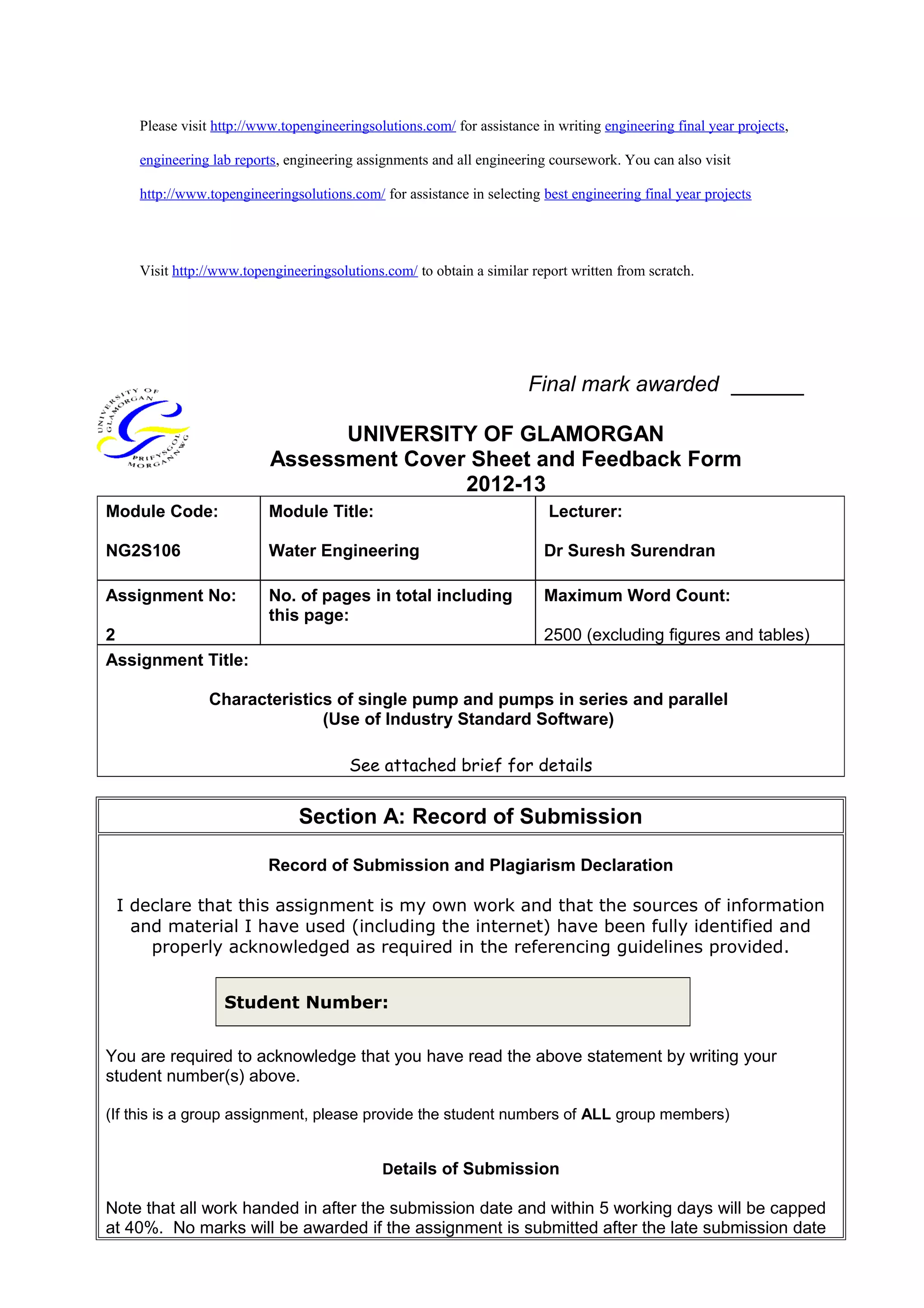 Characteristics of single pump and pumps in series and parallel use of ...