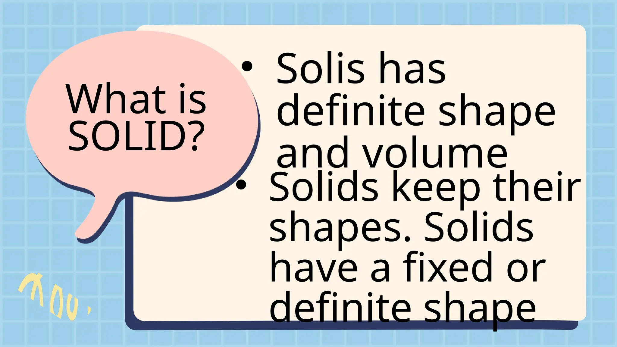 CHARACTERISTICS OF SOLIDS powerpoint presentation | PPTX