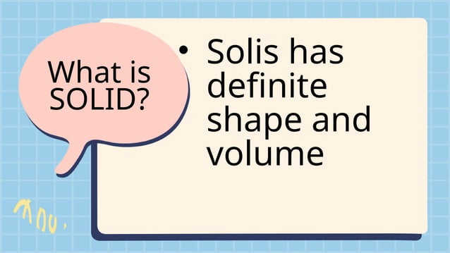 CHARACTERISTICS OF SOLIDS powerpoint presentation | PPTX