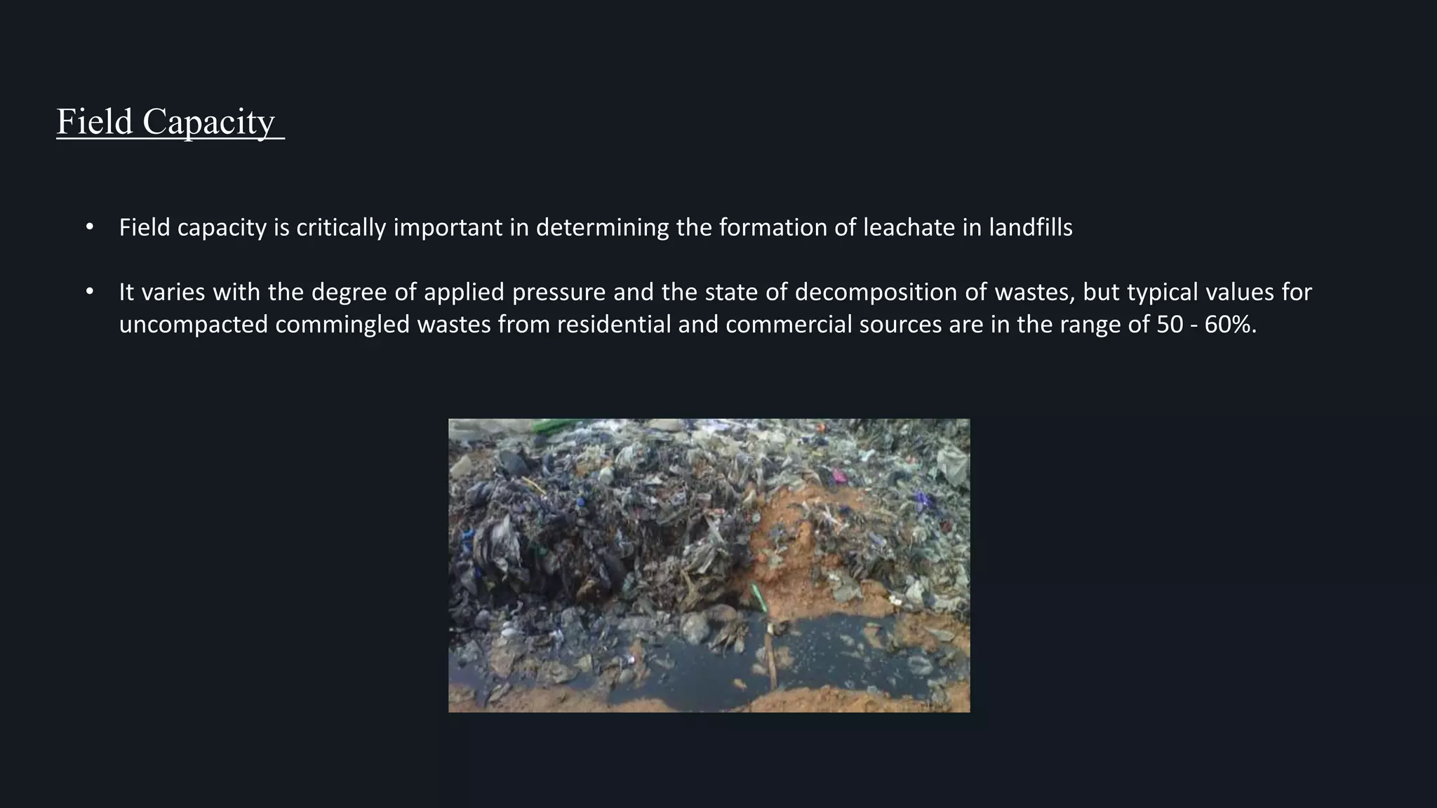 Characteristics of solid waste | PPTX