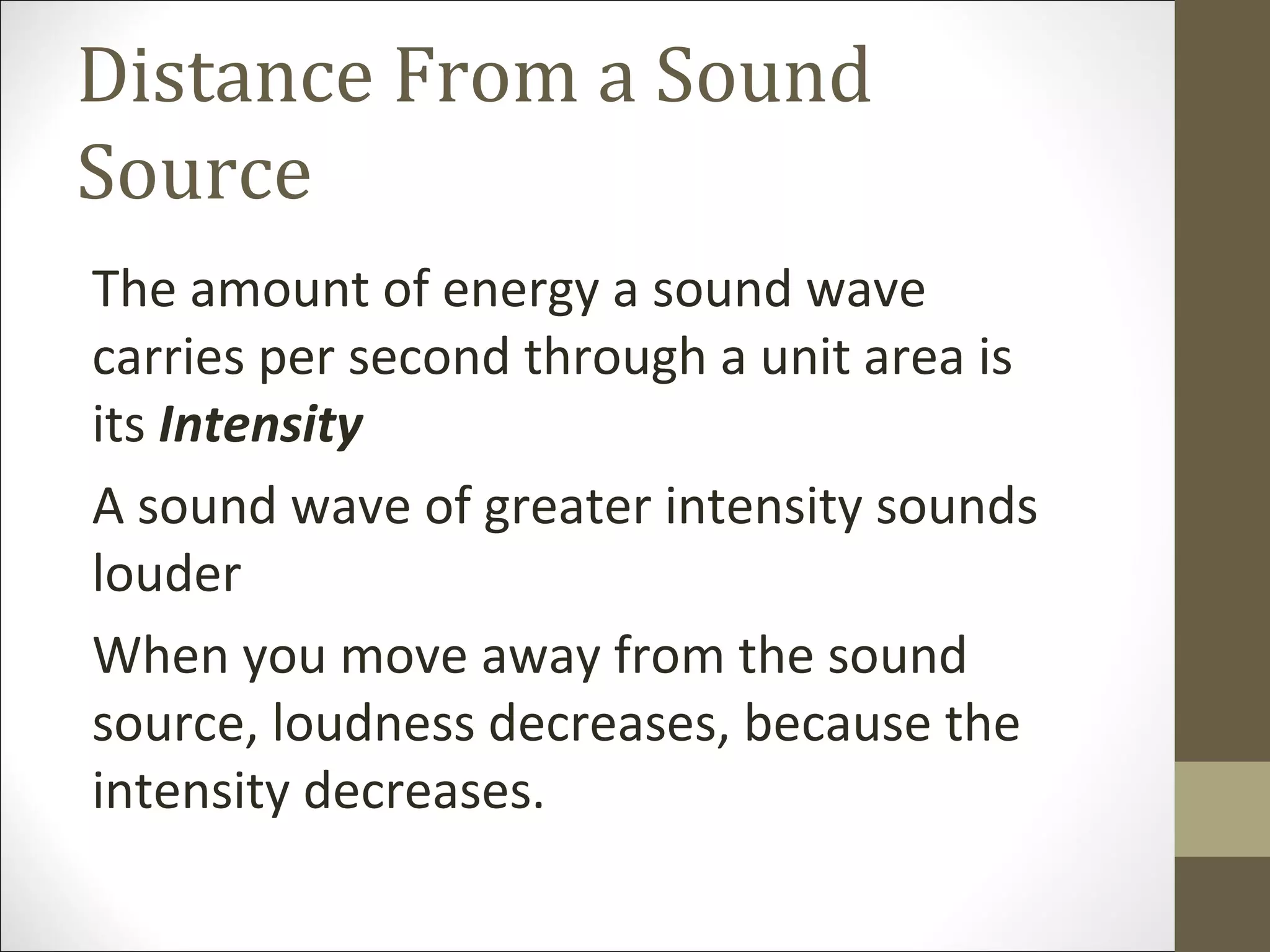 Characteristics of sound | PPT