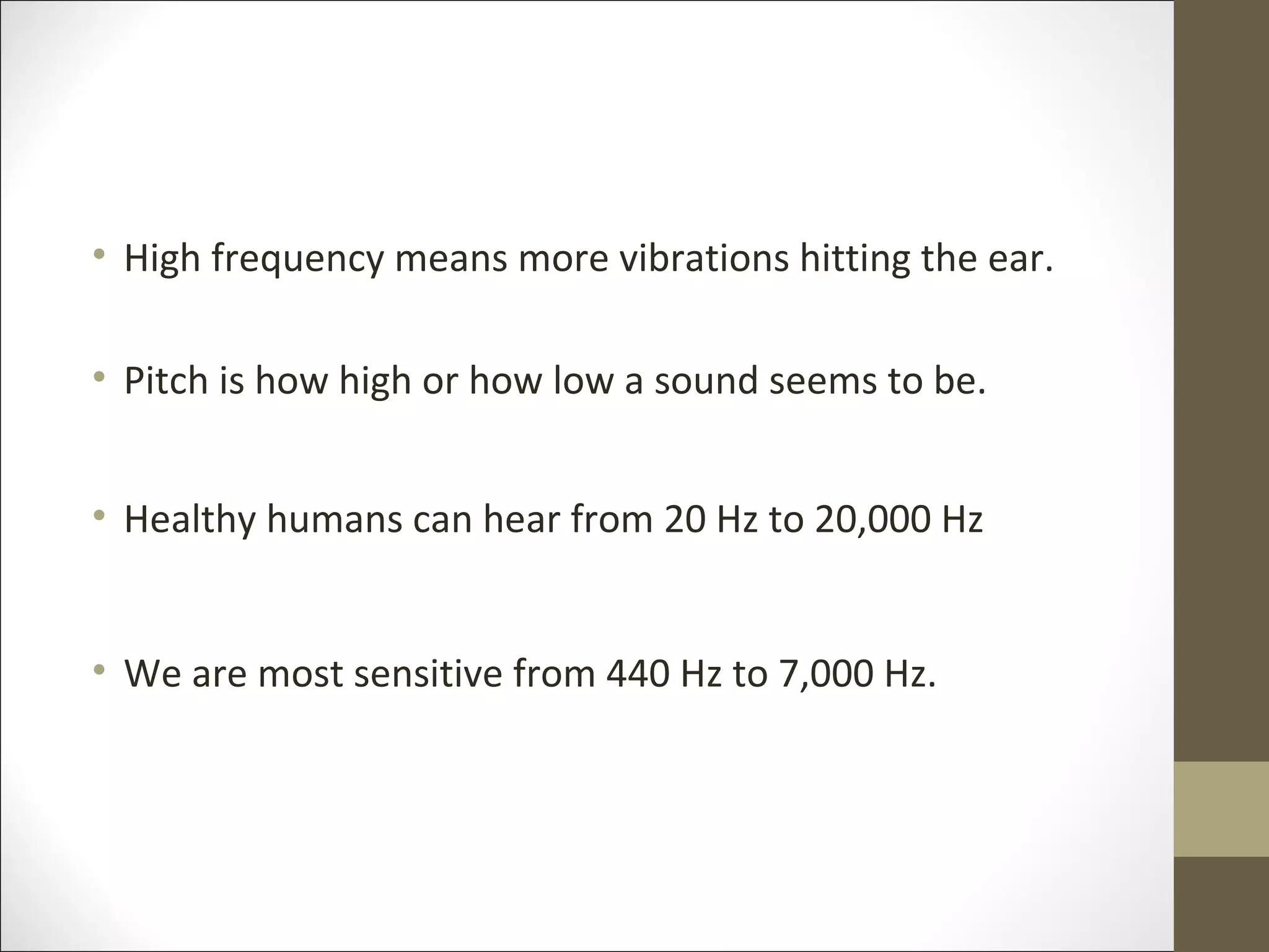 Characteristics of sound | PPT