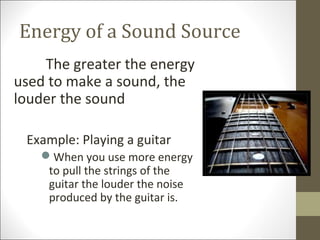 Characteristics of sound | PPT