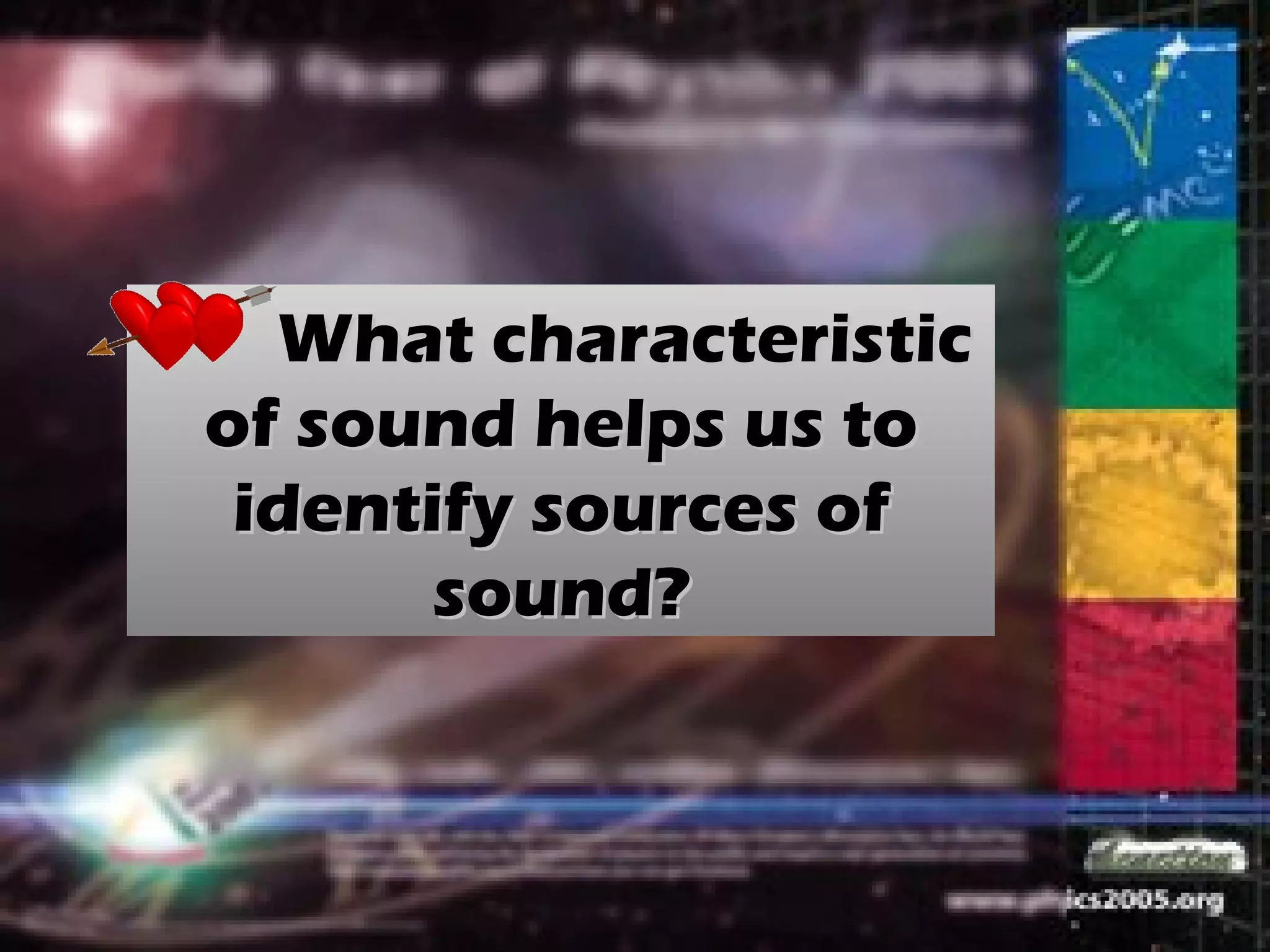 Characteristics of sound,teacherpres,ppt | PPT