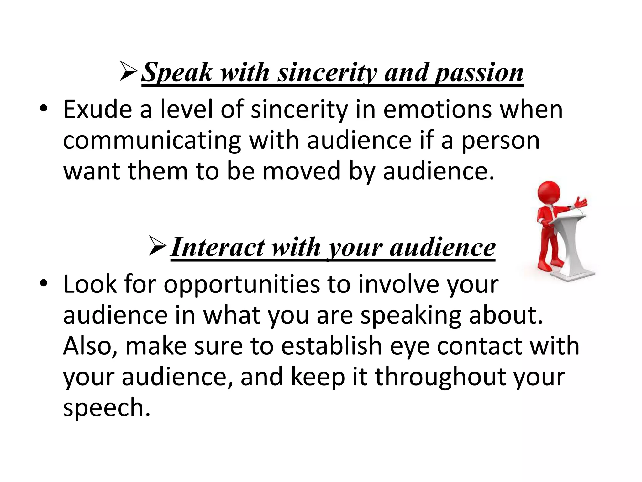 Characteristics of speaking skills | PPTX